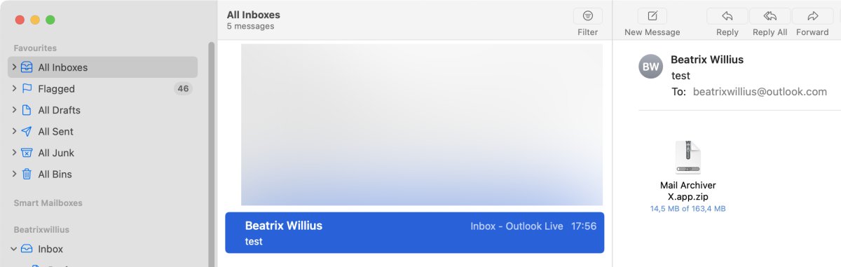 Using MailDrop with Mail and iCloud